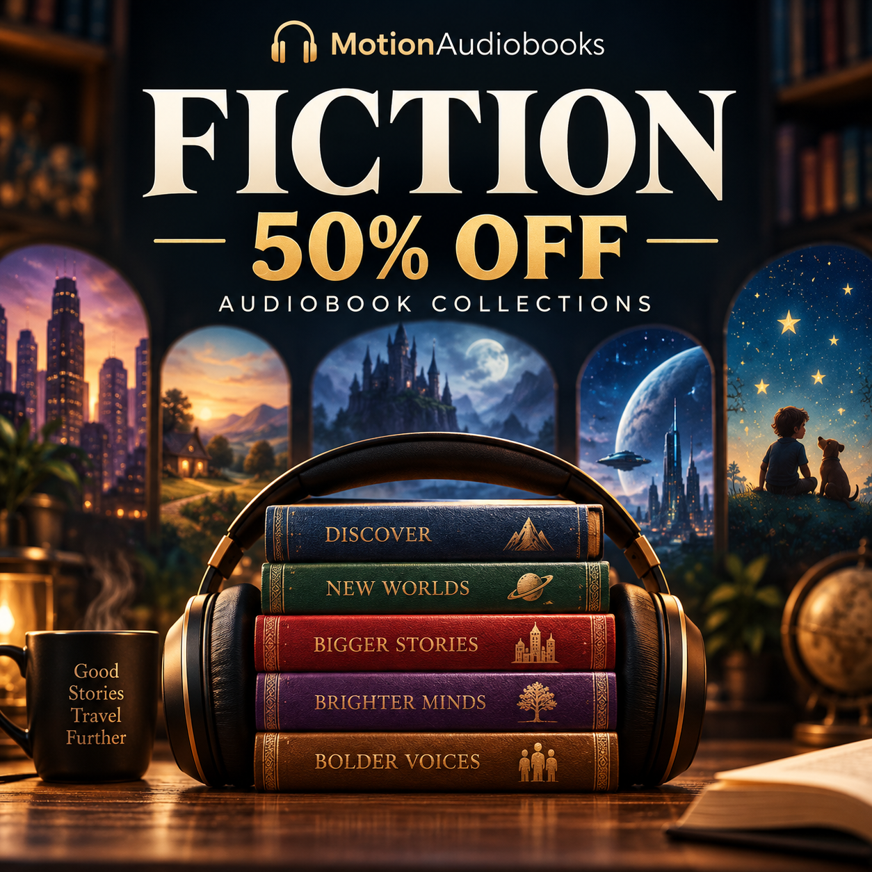 Fiction Audiobook Collections — 50% OFF – Page 4 – MotionAudiobooks