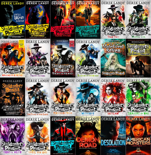 Skulduggery Pleasant Series & more by Derek Landy ~ 24 MP3 AUDIOBOOK ...