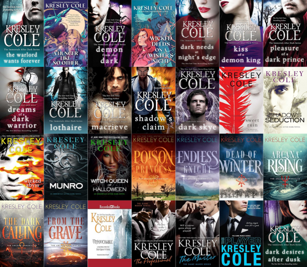 Immortals After Dark Series & more by Kresley Cole ~ 28 MP3 AUDIOBOOK ...