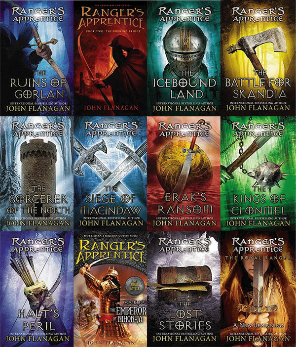 The Ranger's Apprentice by John Flanagan ~ 12 MP3 AUDIOBOOK COLLECTION ...